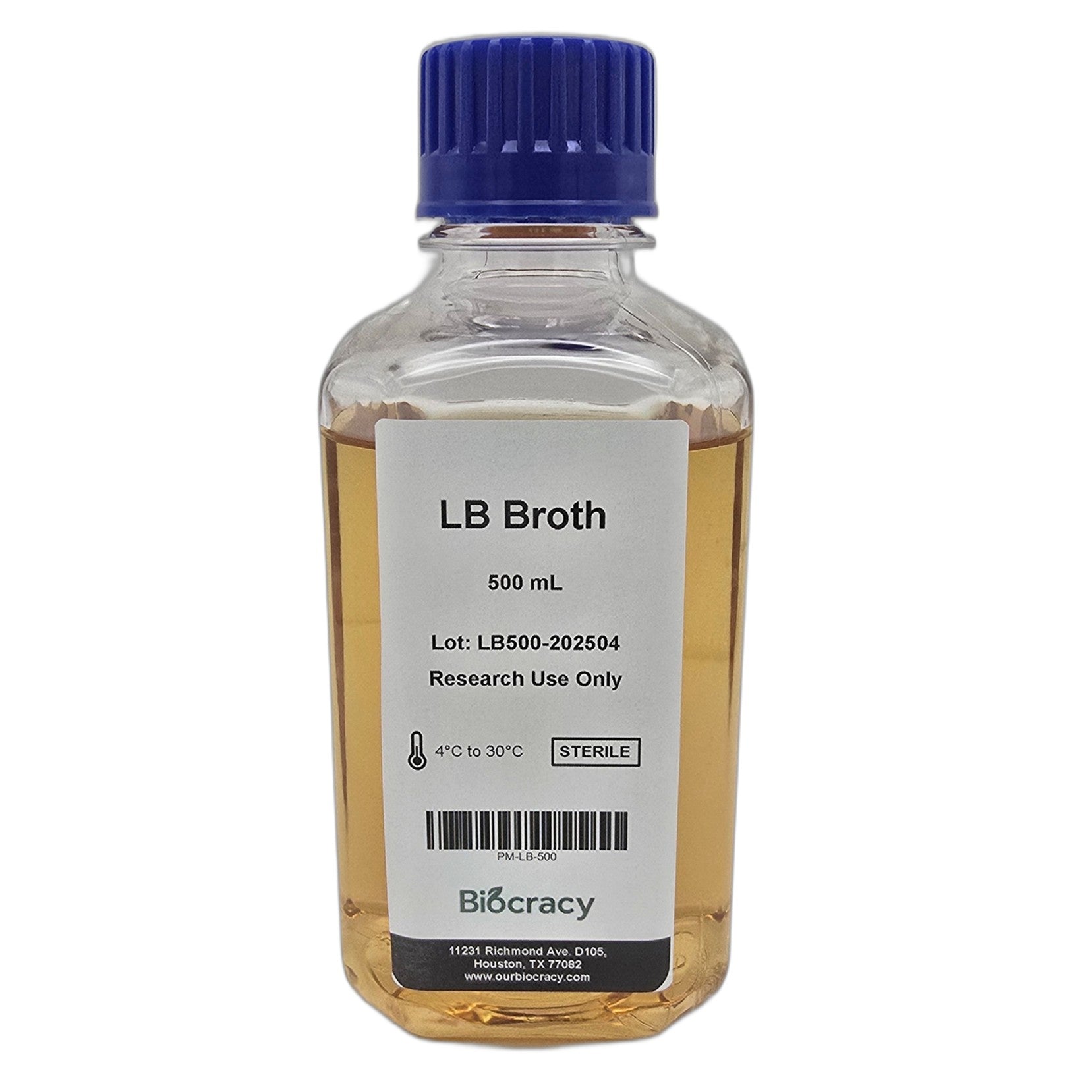 LB Broth (Miller) - Sterile, Ready-to-Use Liquid Media – My Store
