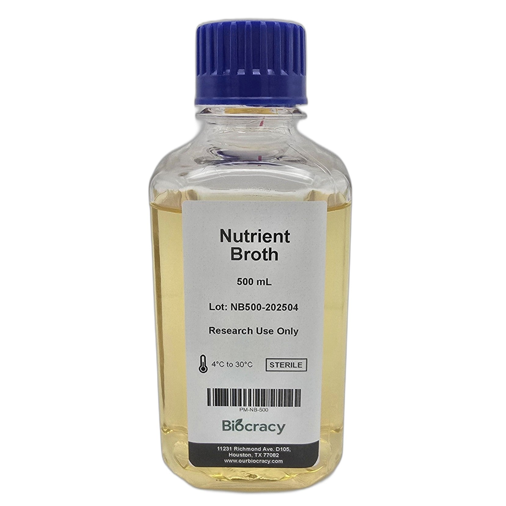 Nutrient Broth - Standard Microbiological Growth Medium – Biocracy